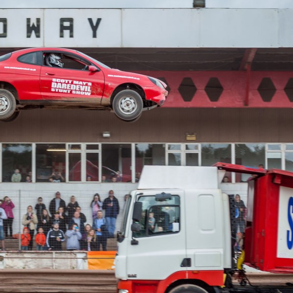 Stunt Driving Cars: Scott May's Daredevil Stunt Show